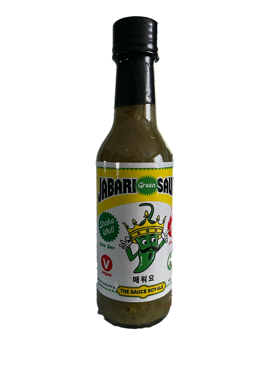 Jabari GREEN Single Bottle – Jabari Sauce
